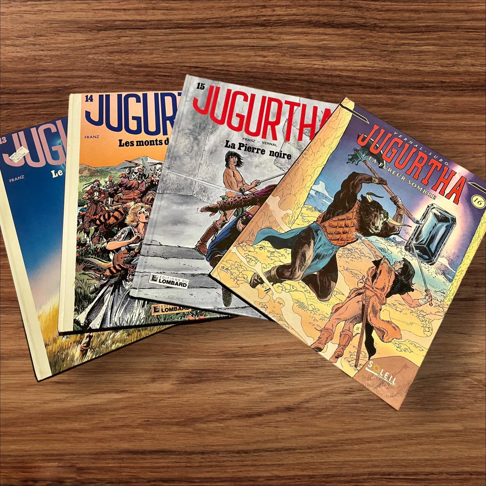 BD Jugurtha - série complète des 16 numéros en édition originale | Les Trouvailles de Marine